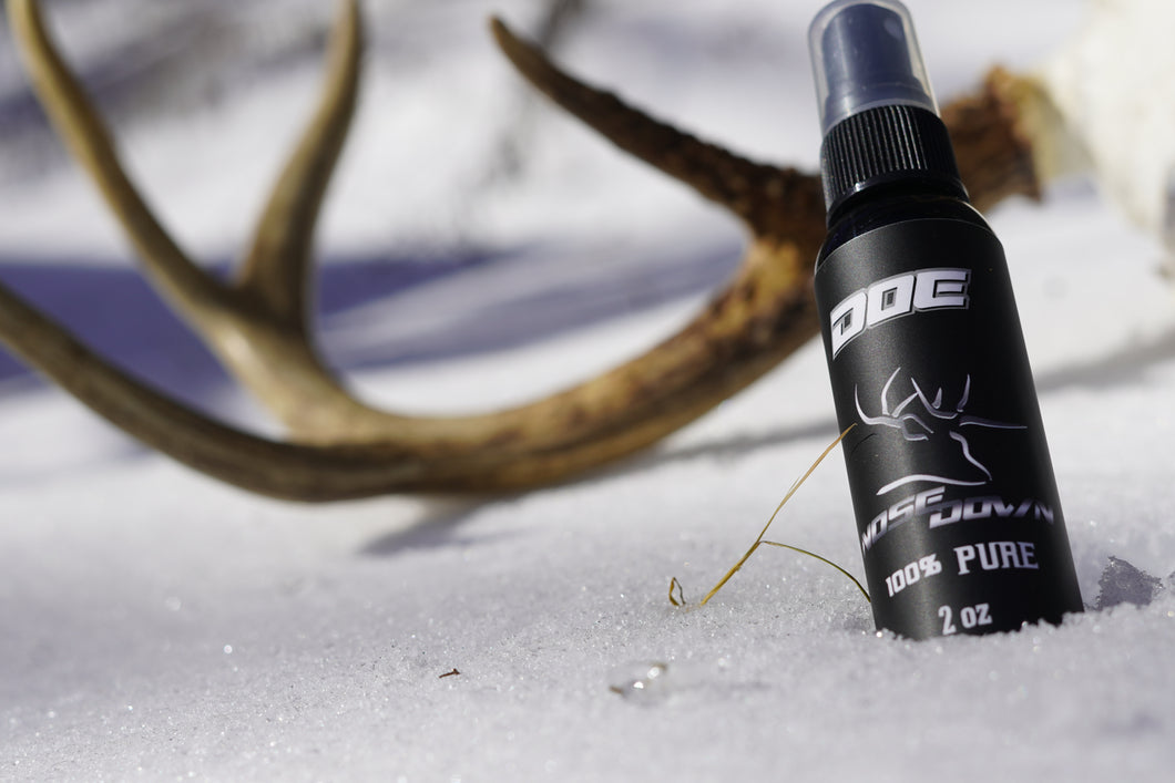 Premium Doe Urine – Nose Down Deer Scents