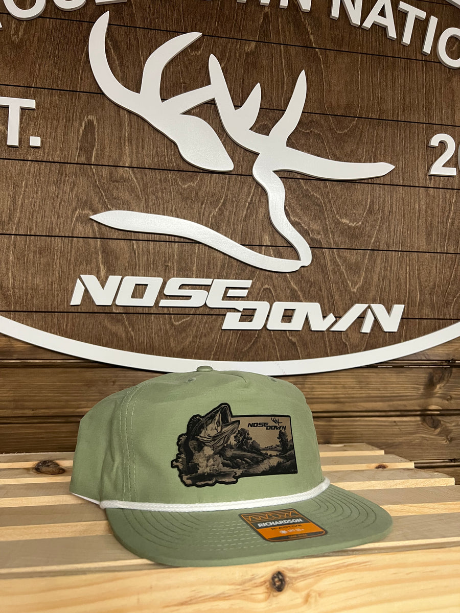 Bass Rope Hat – Nose Down Deer Scents